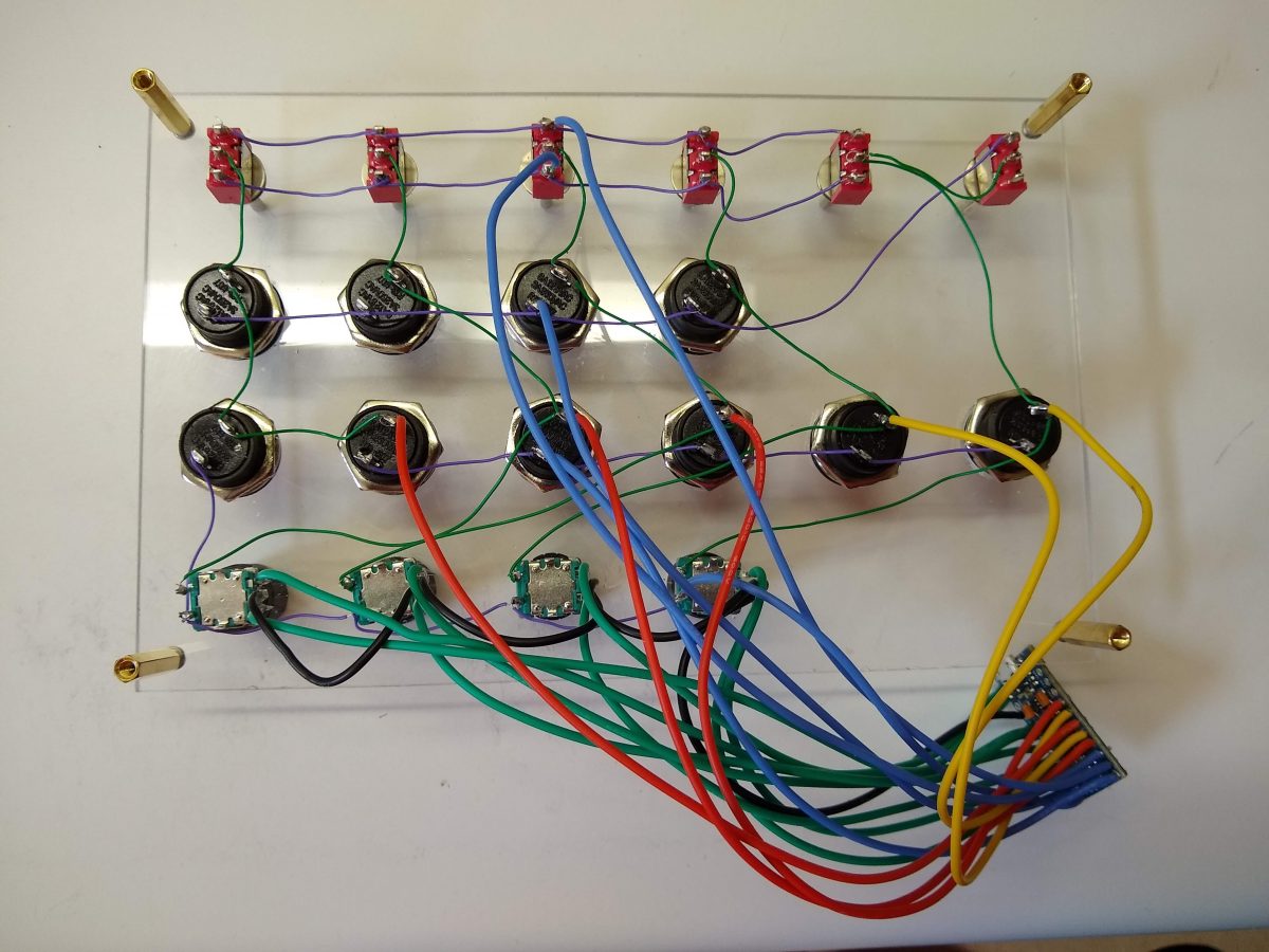 33 Button Box with Rotary Encoders – Being There
