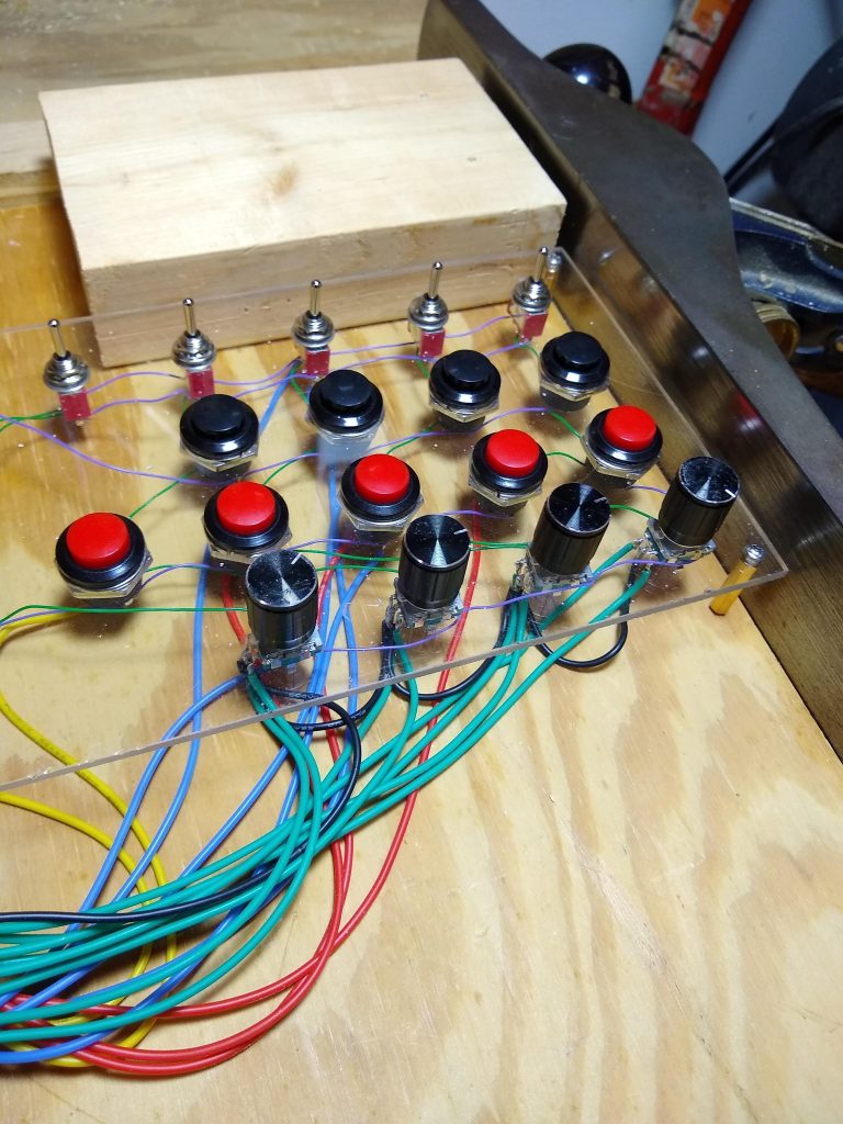 33 Button Box with Rotary Encoders – Being There