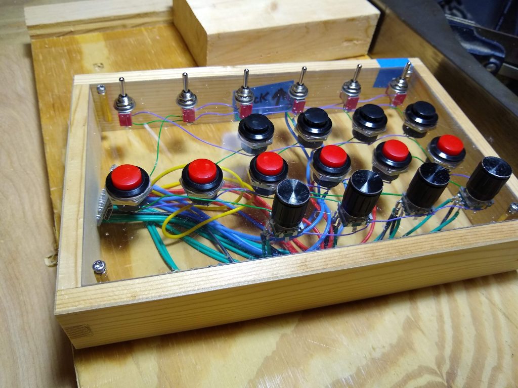 33 Button Box with Rotary Encoders – Being There
