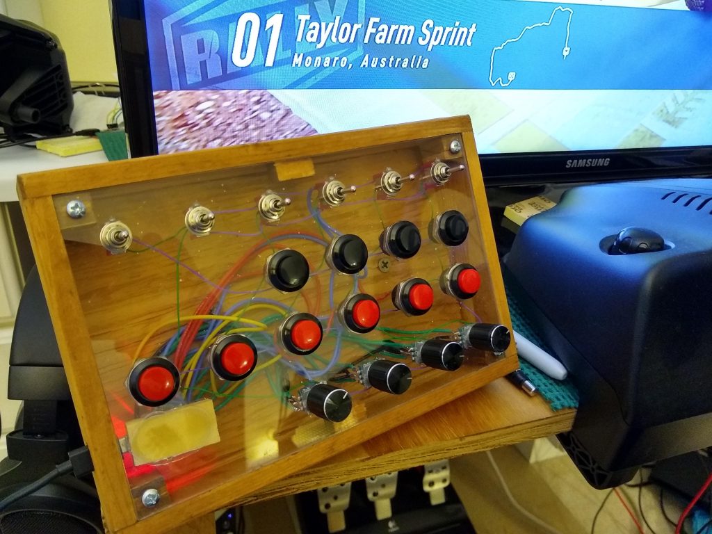 33 Button Box with Rotary Encoders – Being There